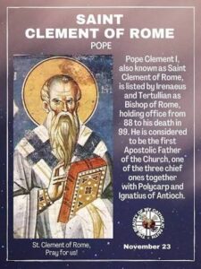 Prayers, Quips and Quotes: St. Clement of Rome, Feast Day Nov. 23 - The ...